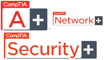 CompTIA Series Logos | Covered 6 Security Academy